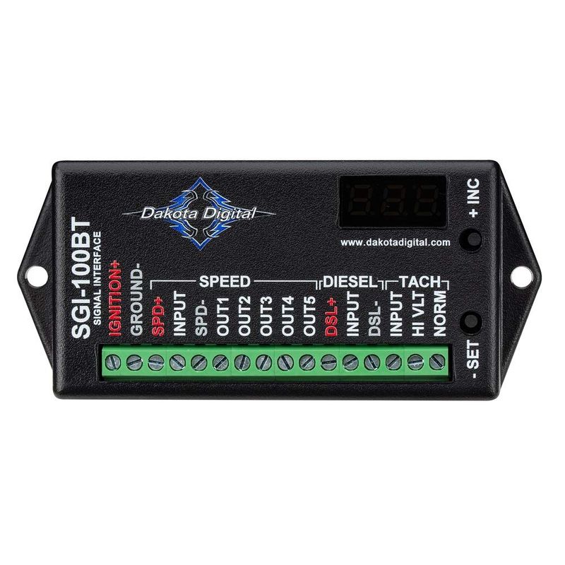 Dakota Digital SGI-100BT Universal Speedometer and Tachometer Interface ...