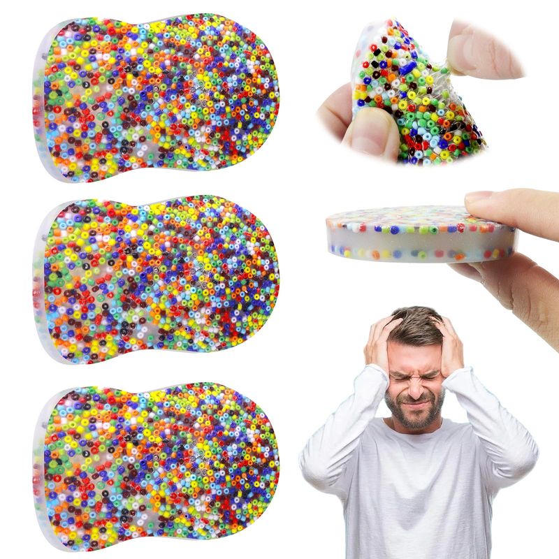 rytopt 3Pcs Skin Picking Fidget Toys, Picking Pad, Sensory Toys for ...
