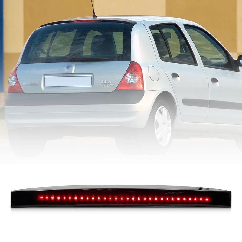 Red Lens Red LED 3rd Brake Light for Ren/ault Clio II MK2 98-05 Clio ...