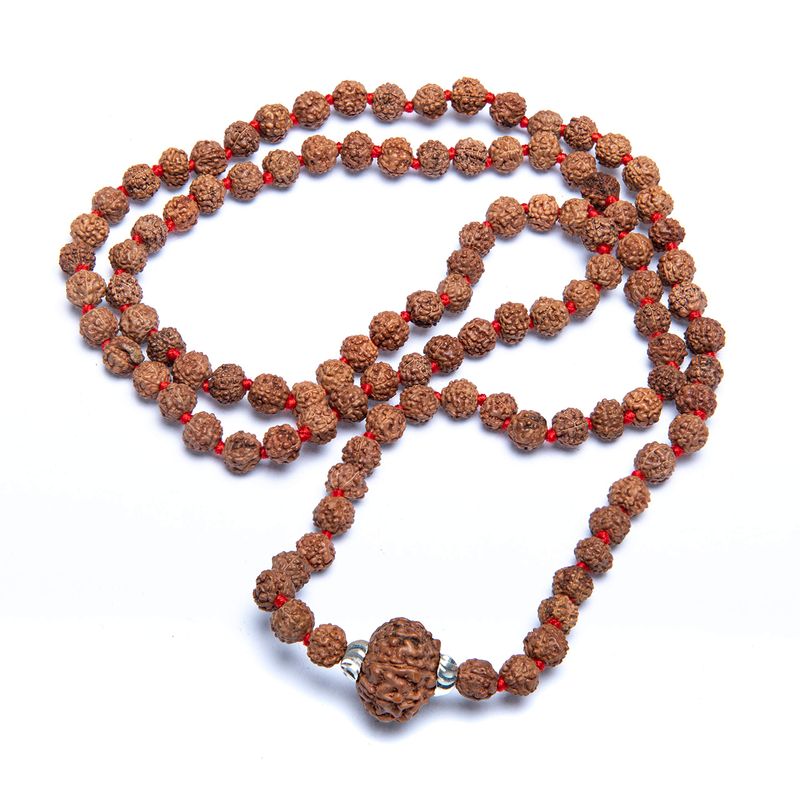 Wonder Care Original Nepali Rudraksha Bead and Rudraksha Mukhi Mala ...