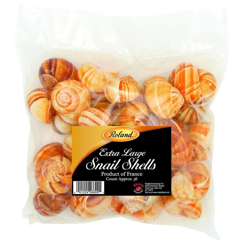 Roland Foods Extra Large Snail Shells, Specialty Imported Food, 36 ...
