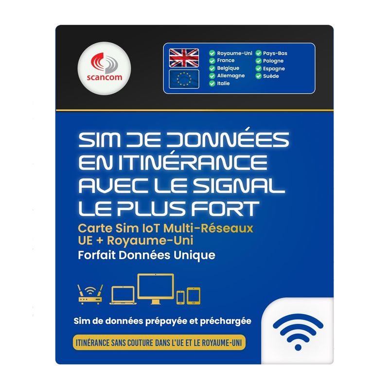 UK and EU Multi-Network Roaming Data Sim - Automatically Connects to ...