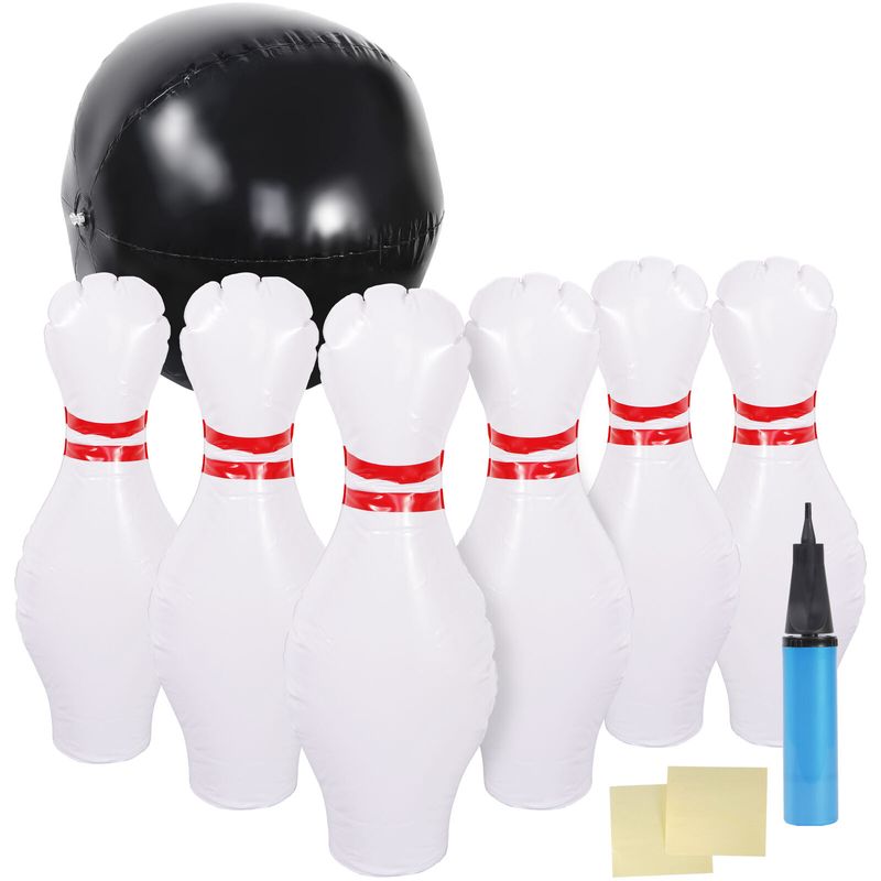 Inflatable Bowling Set for Kids Indoor Games or Outdoor Games for Kids ...