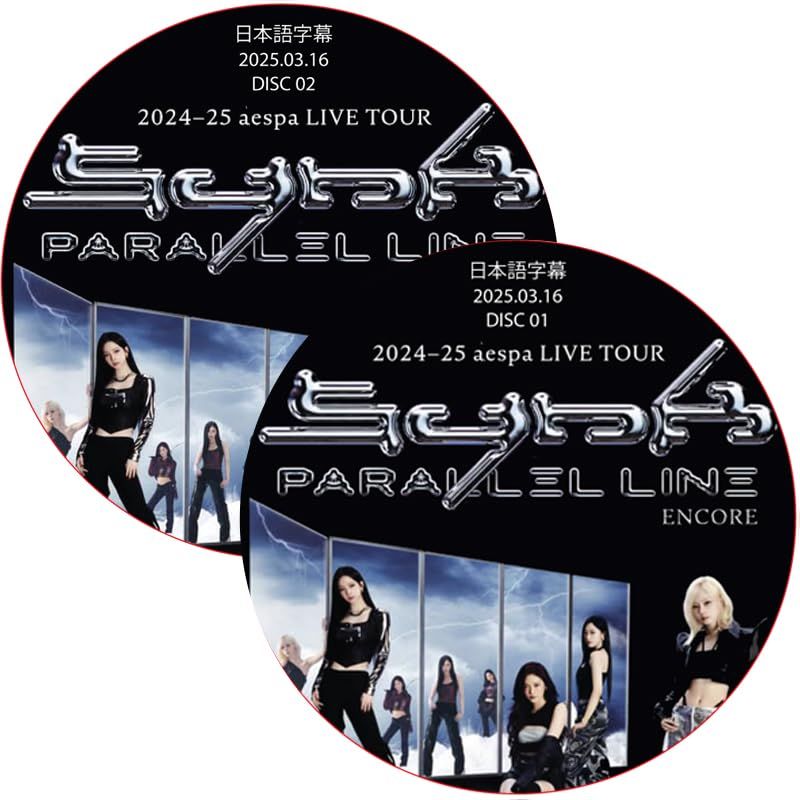aespa DVD 2024-25 aespa LIVE Tour SYNK PARALLEL LINE ENCORE (2025.03.16 ...