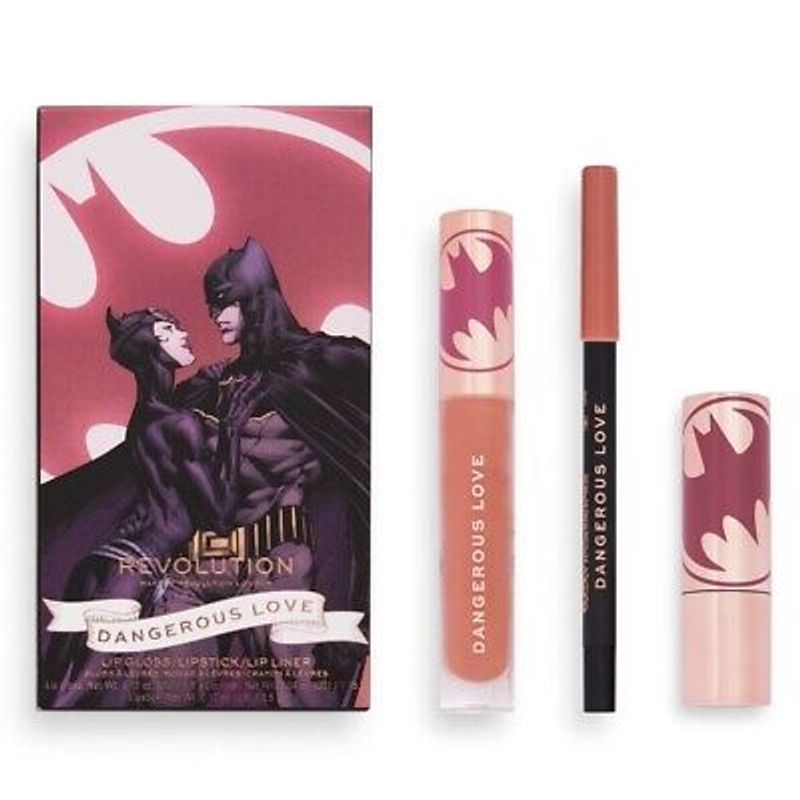Revolution Lip Kit Batman & Cat Woman Dangerous Love Edition - Online ...