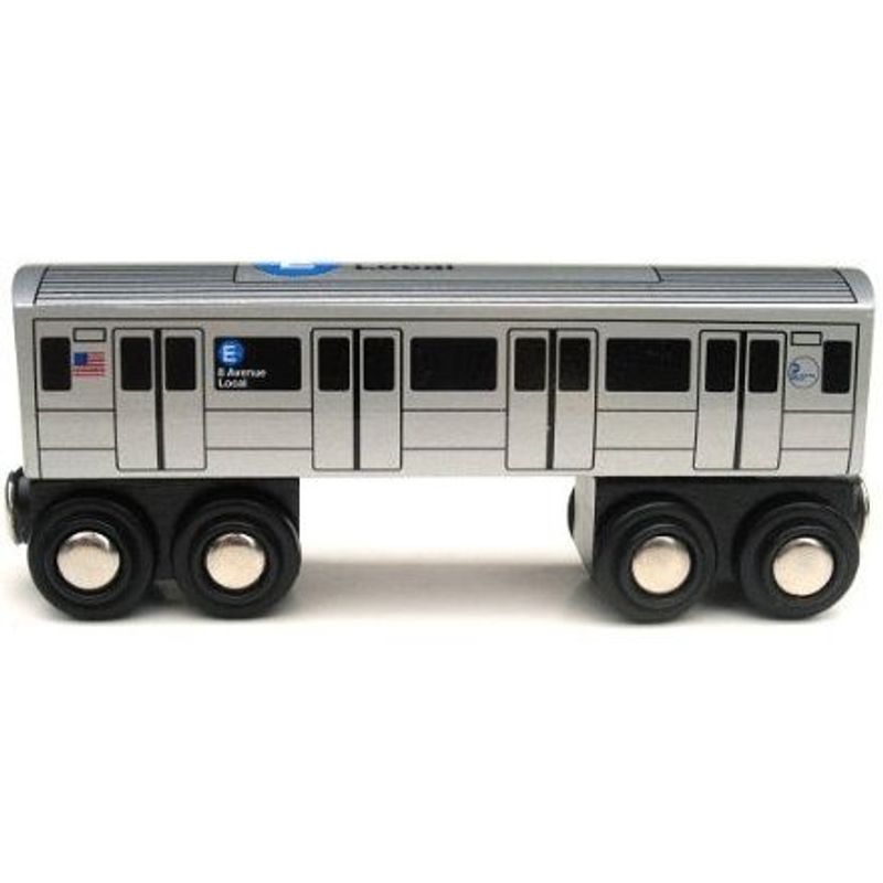 MUNI PALS Munipals New York City Subway Wooden Railway (B Division) E ...