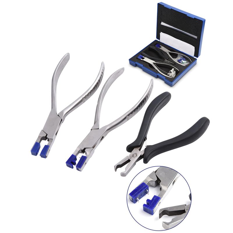 Glasses Pliers Kit, Rimless Glasses Frame Tools with Storage Box ...