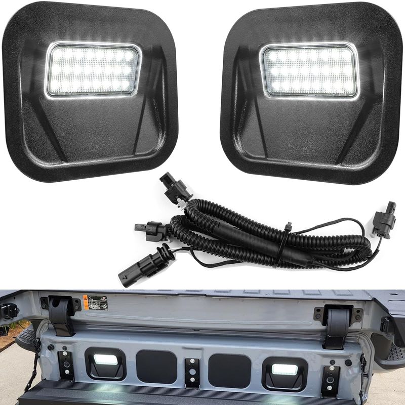 Toixcvvwer Multipro Tailgate Step Light LED Truck Bed Multi-Pro Lamp ...