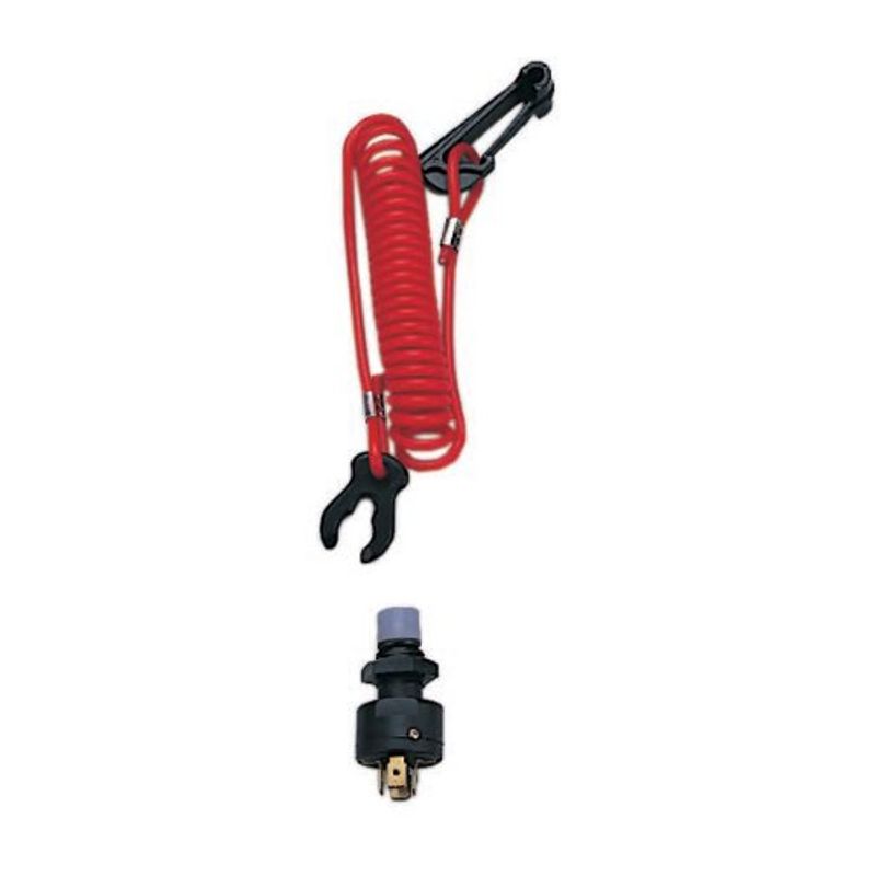 Pactrade Marine Boat Kill Safety Switch Universal Coil Lanyard ...