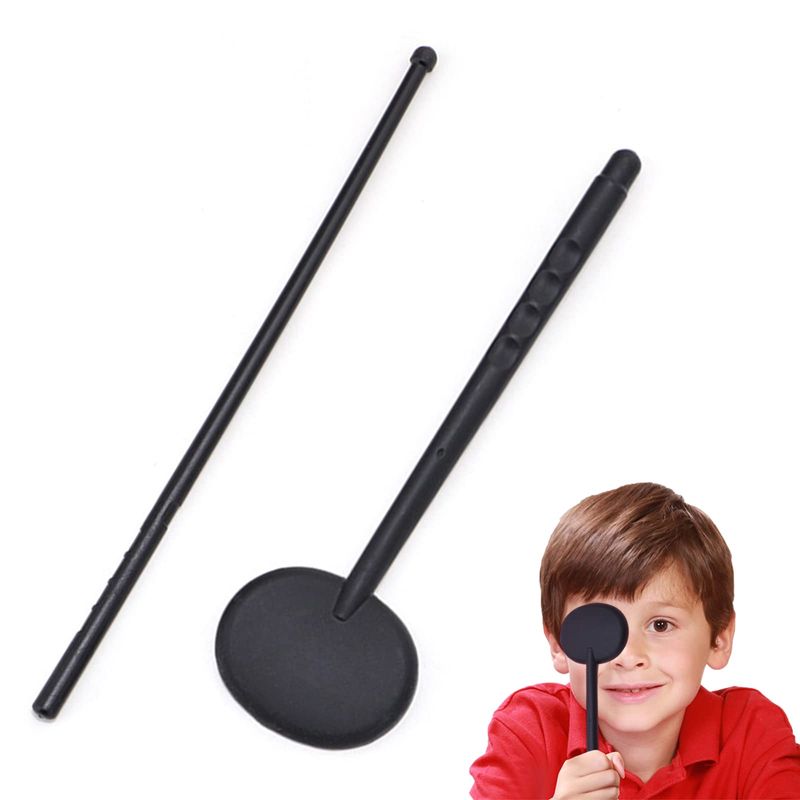 RICISUNG Eye-Shielding Visual Inspection Plastic Indicator Bar, Black ...