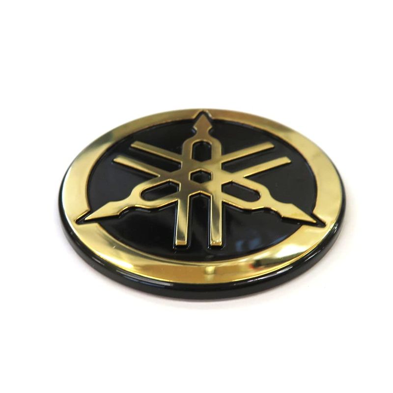 Yamaha Genuine Yamaha Tuning Fork Logo Emblem Sticker Aluminum Coating ...