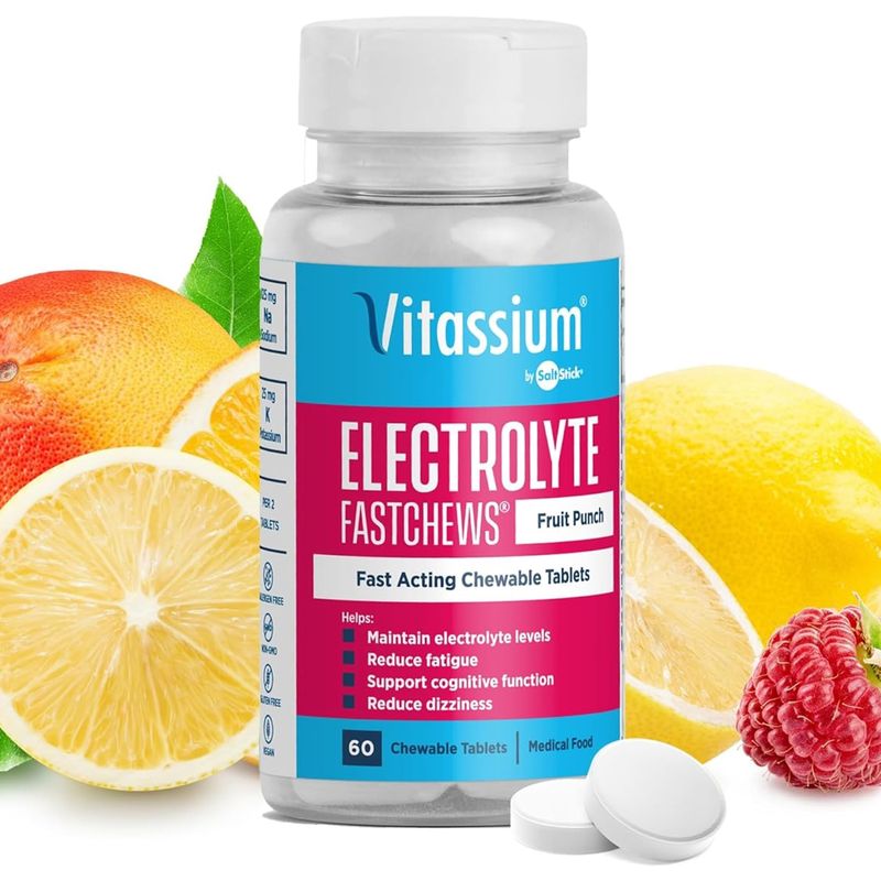 Vitassium FastChews, Chewable Electrolyte Tablets for Management of ...