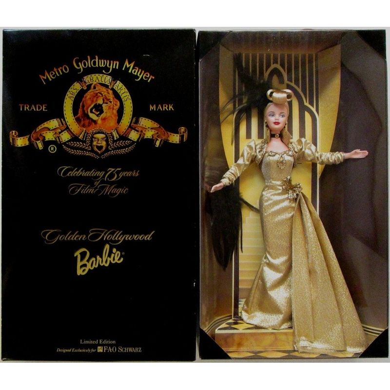 FAO Schwarz Limited Edition MGM Golden Hollywood Barbie - Online ...