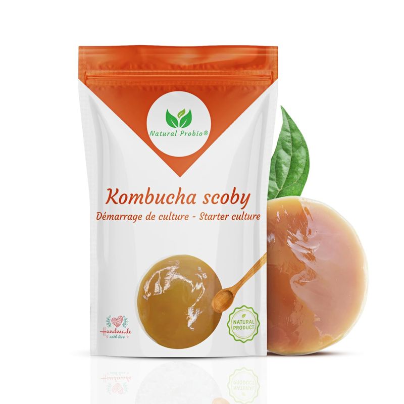 Natural Probio® Original Kombucha Scoby - Culture Starter Kit ...