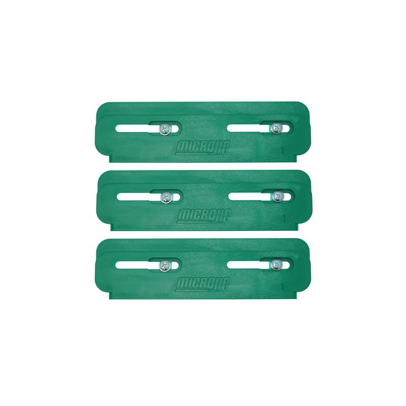 MICROJIG Matchfit Edge Guide (3-Pack) for Dovetail Track System - Low Profile, Precise ...