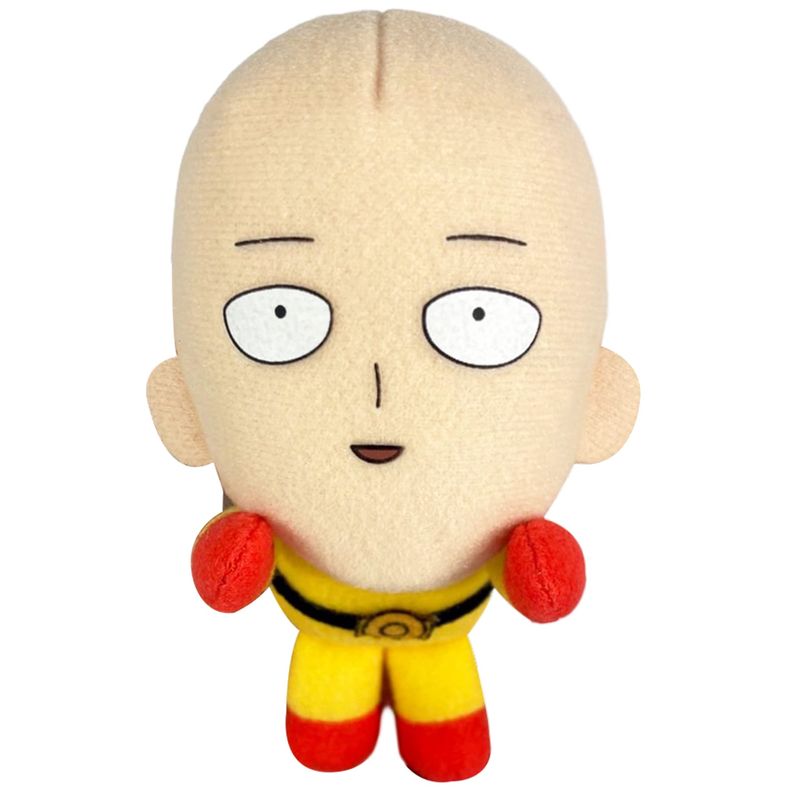 Great Eastern Entertainment One Punch Man- Saitama Mini Lying Plush 4 ...