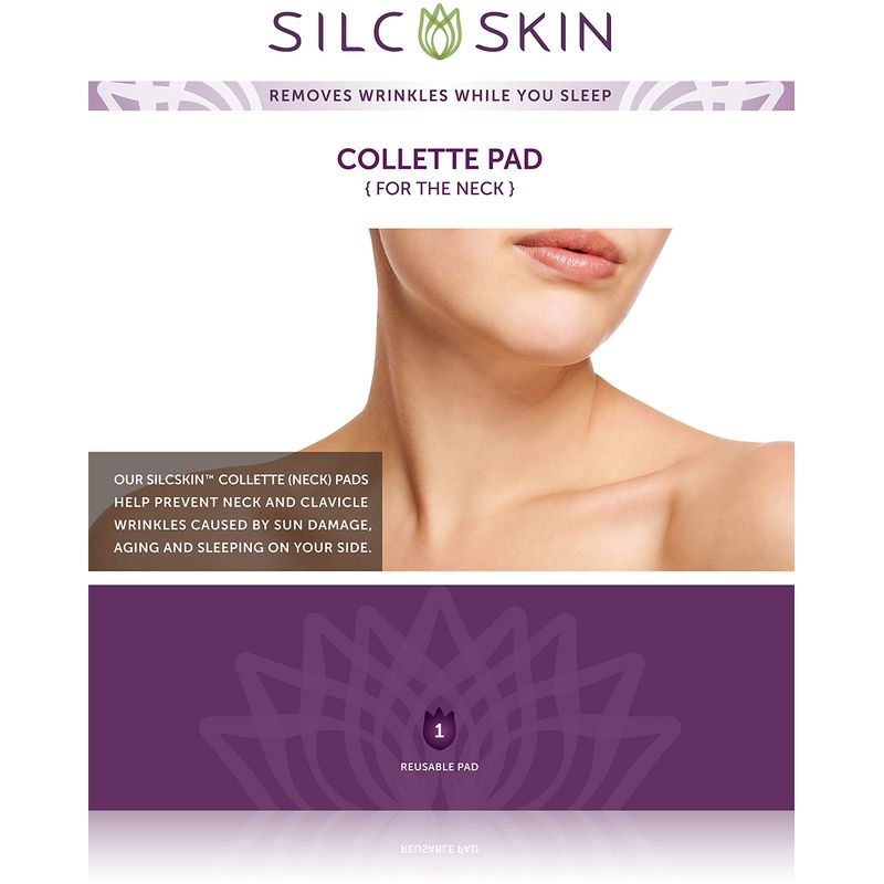 Silc Skin Collette Pad to Help with Neck & Collarbone Wrinkles from Sun ...