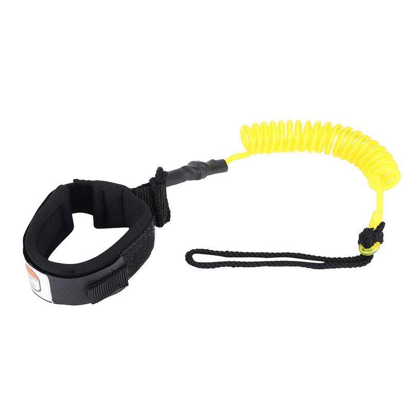 KIMISS Snowboard Leg Leash, Surf Lead, Stand Up Paddle Board, 5mm Coil ...