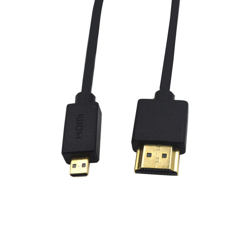 Duttek HDMI to Micro HDMI Cable, Extreme Slim/Thin and Flexible Micro ...