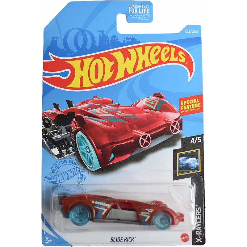 Hot Wheels Slide Kick, [red] 153/250 X Raycers 4/5 - Online Marketplace ...