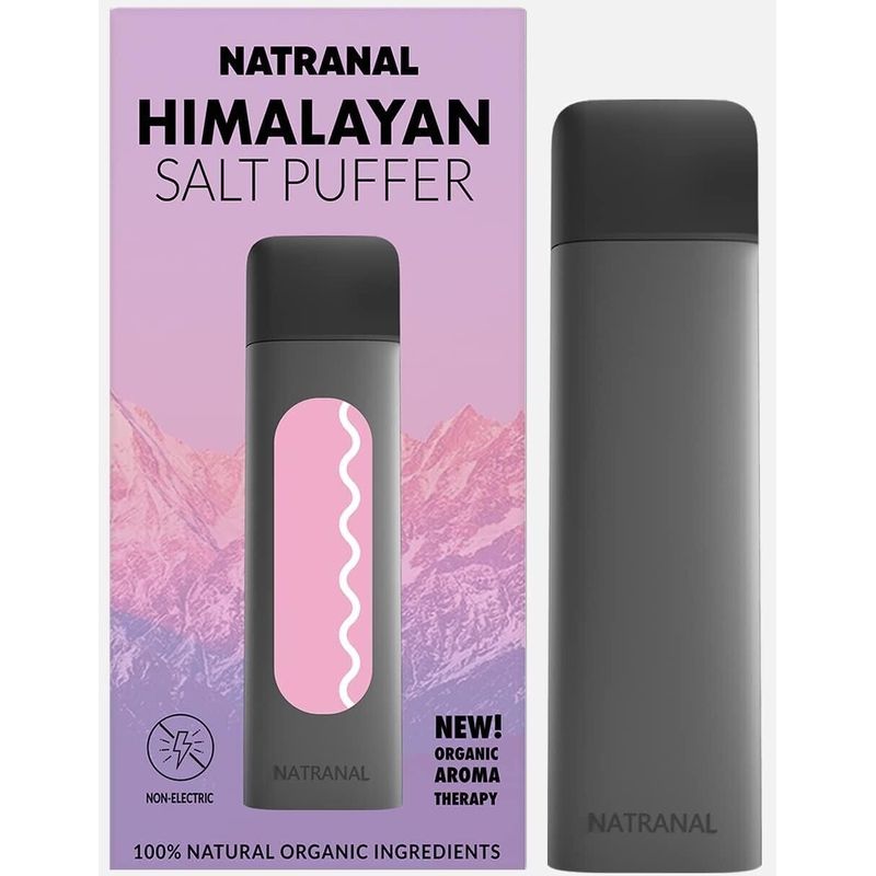 Himalayan Pink Salt Puffer for Lungs, Experience Halotherapy at Home,1 ...