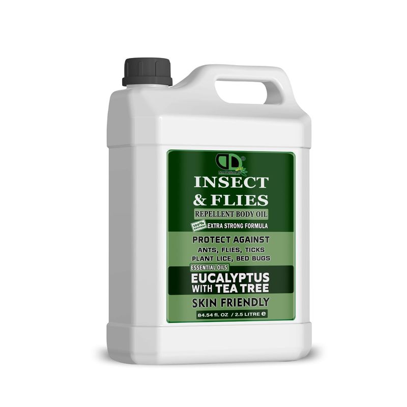 Insect Repellent with EUALYPTUS & Tea Tree Essential Oil (Repells Bugs ...