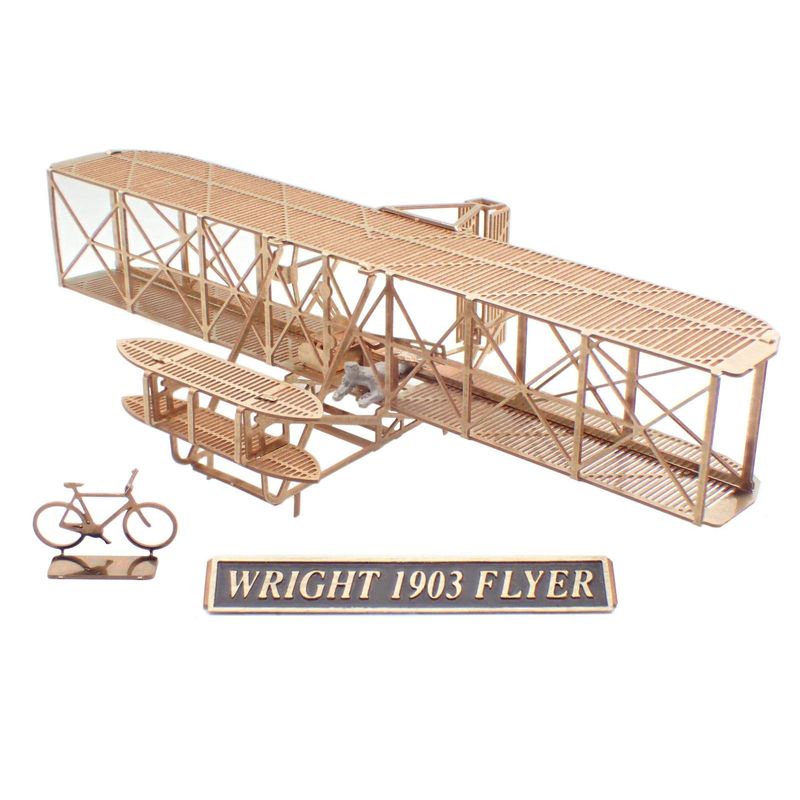 Wright 1903 Flyer - Brass Model Airplane Kit (1:160) Scale - Online ...