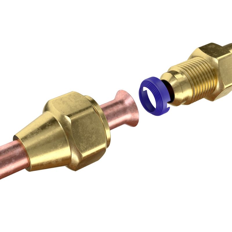 DIY Flare Seal Ductless Mini Split HVAC stop flare leak FlareSeal 2 Ton ...