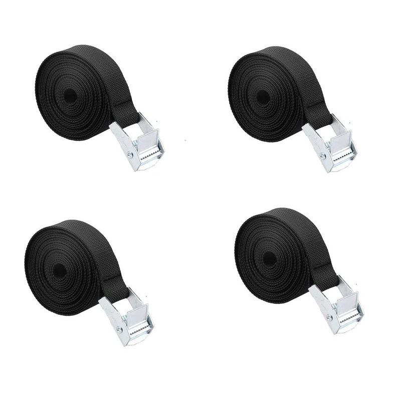 TuTuYa Tie Down Straps, 4PK 9.8Ft x 0.98In(300x2.5cm) Lashing Strap Cam ...