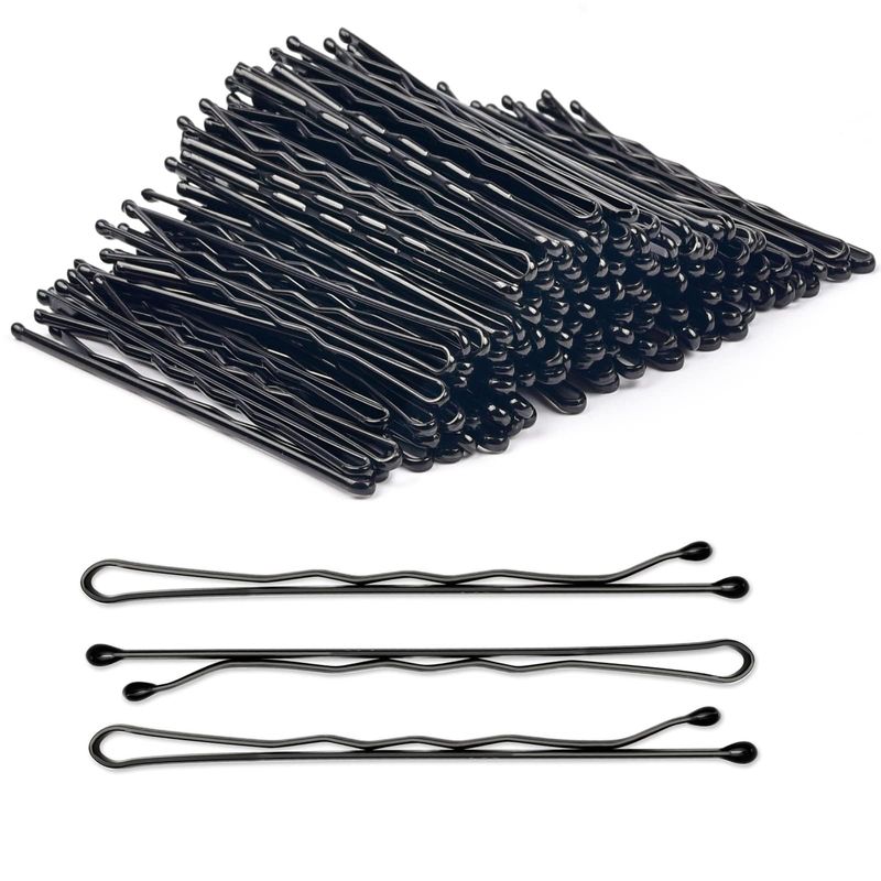 Hair Pins, 100 Pieces, Hair Tweezers, 2.4 inches (6 cm), Bangs Pins ...