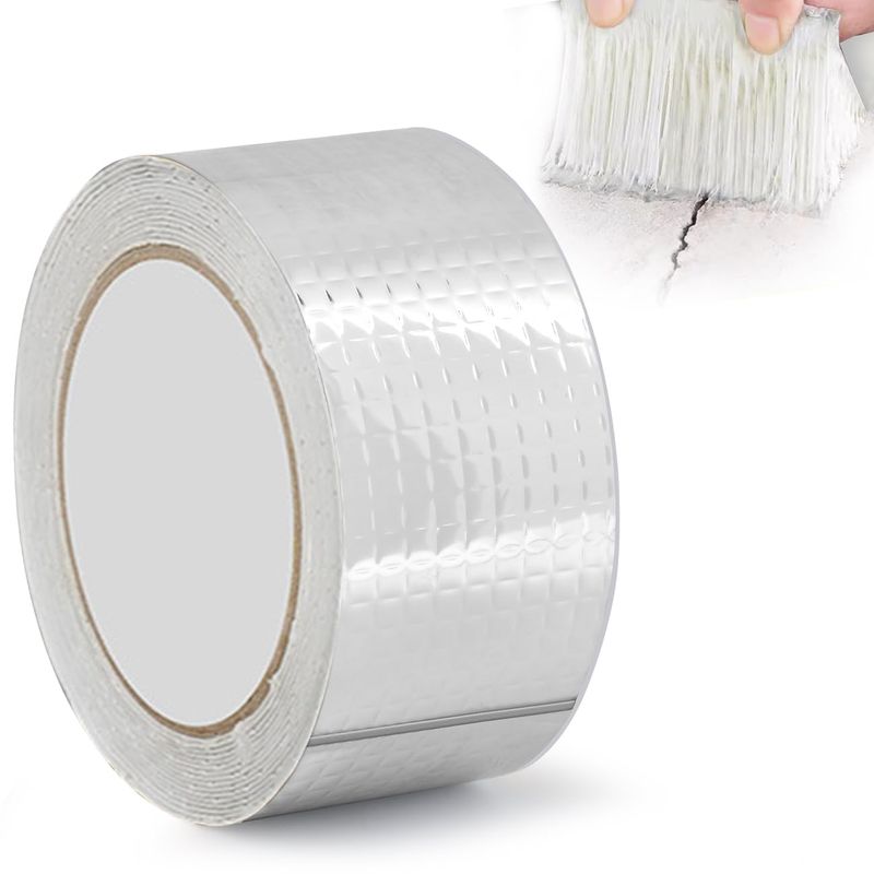 FOCCTS Silver Butyl Tape, Tenacious Sealant Tape for Sealing Roof ...