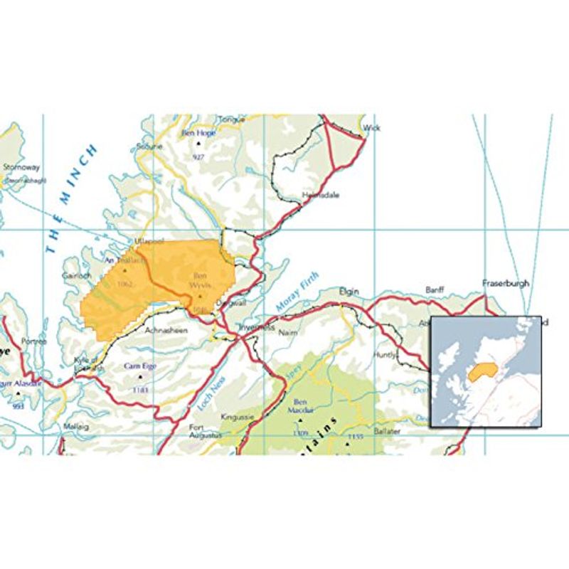 Satmap National Park 1:25000/1:50000 North Highlands - Online ...