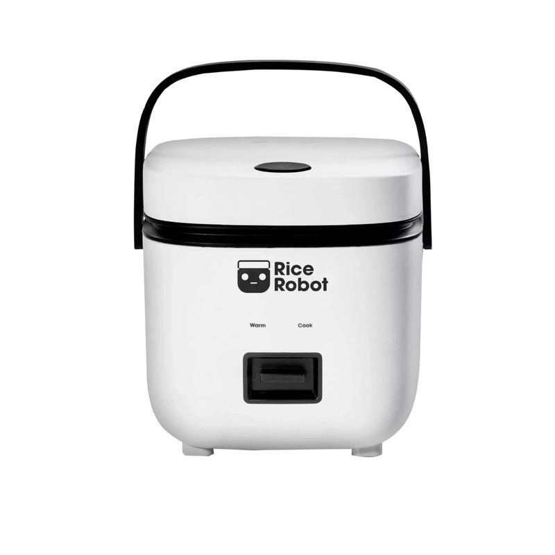Rice Robot 4 Cup White Space Rice Cooker with Ceramic Nonstick . NO ...