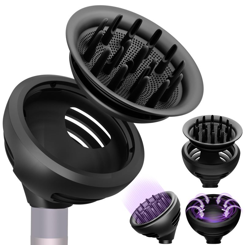 AFDD Diffuser Attachment for Dyson Airwrap, Wave Curl Diffuser With ...