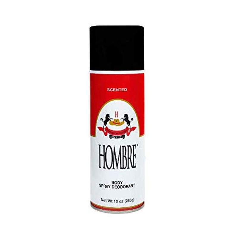 Hombre Red Deodorant Spray 10oz 283g With 80% More Product! - EveryMarket