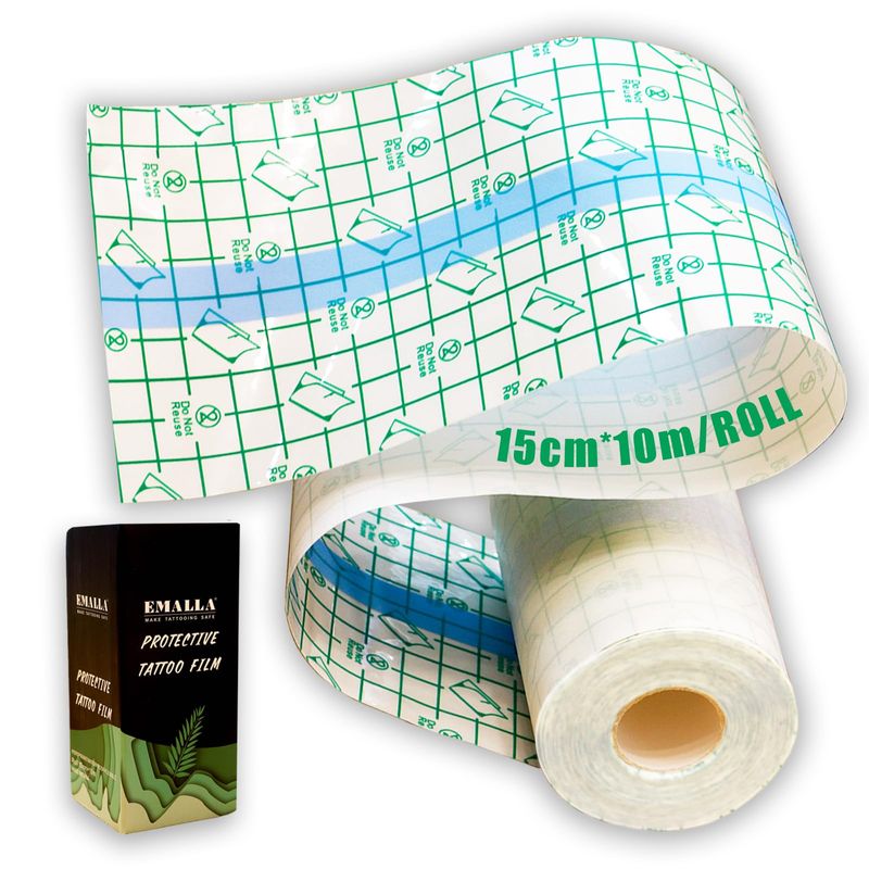 Second Skin Tattoo Cover - PEPAX 15cm*10m Tattoo Waterproof Adhesive ...