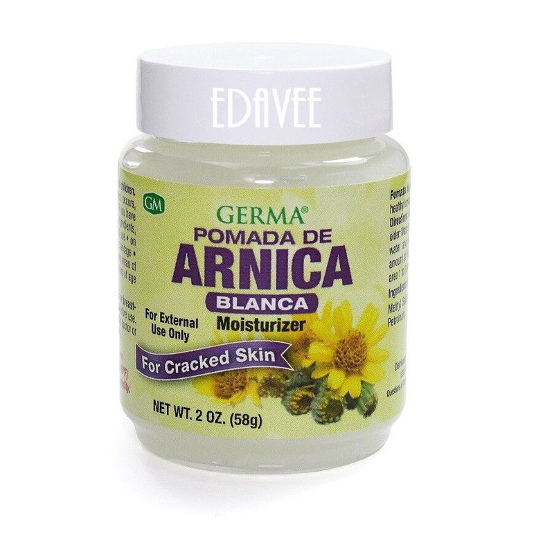 Arnica Salve 2 oz White Ointment Pomada Bruises Cramps Arthritis Pain Relief - Online ...
