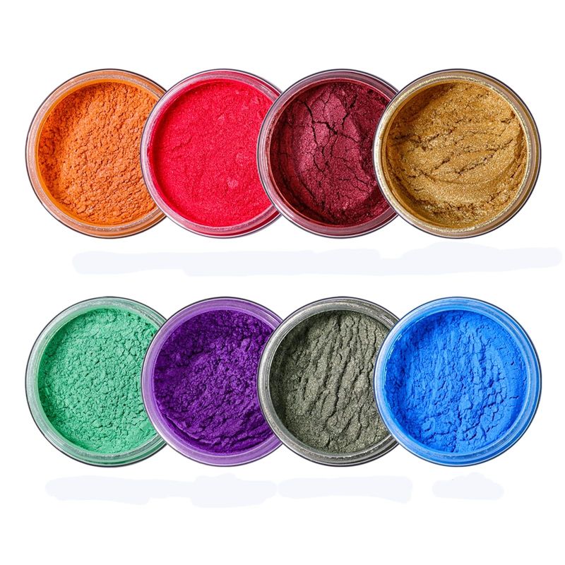 SEISSO Mica Powder Resin Coloring Agent Nail Powder Epoxy Pigment DIY ...