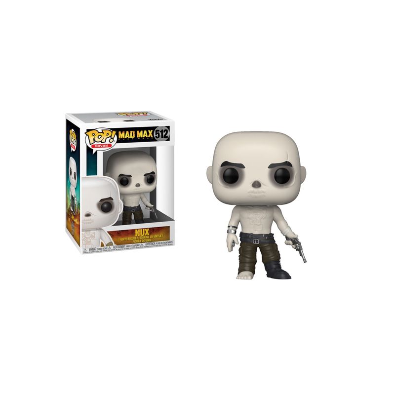 Funko Pop! Movies: Mad Max Fury Road Nux Shirtless Collectible Figure ...