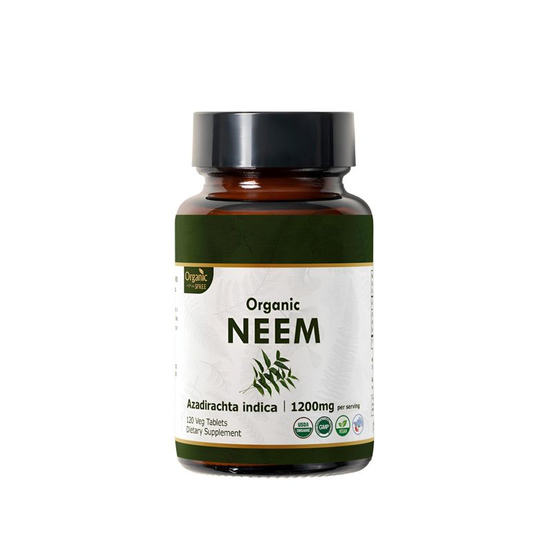 ORGANIC SPREE NEEM 120 Tablets | Azadirachta Indica (Neem) | Organic ...