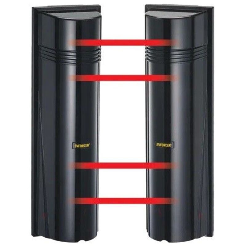 SECO-LARM E-964-Q330Q Multi-Frequency Quad Thru-Photobeam Detector ...