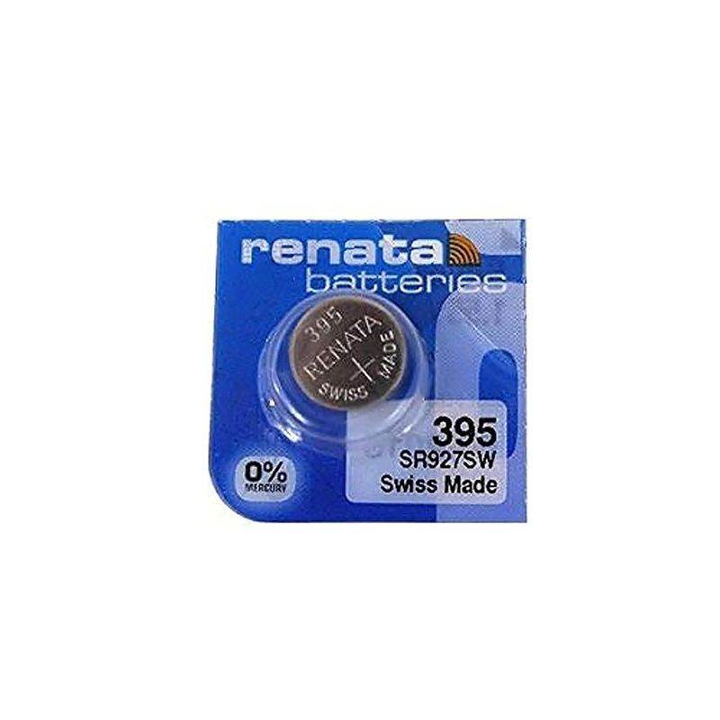 Renata Batteries 395 Button Cell Watch Battery, 5 Pcs - EveryMarket