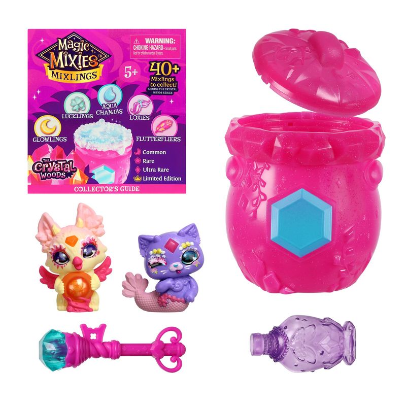 Magic Mixies Mixlings 2-Pack Cauldron doubles Magical Fizz and Reveal ...
