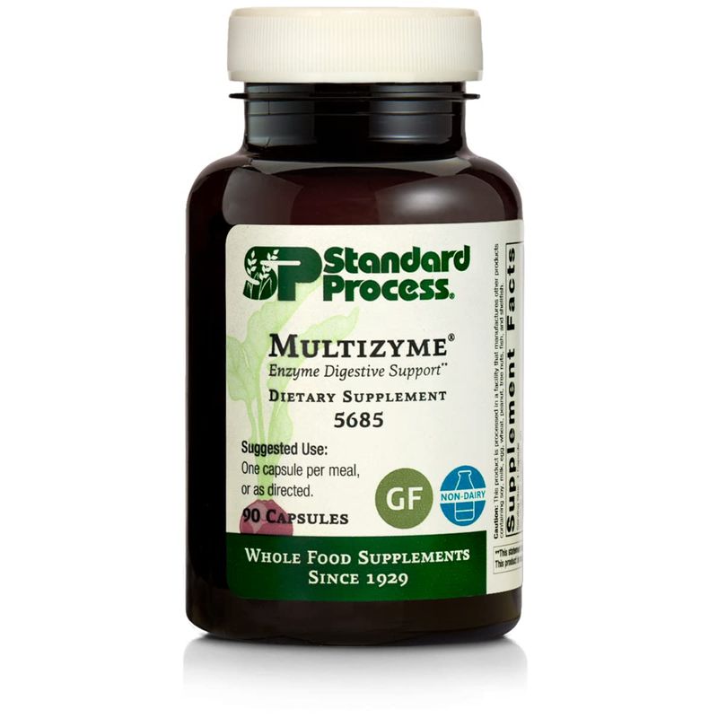 Standard Process Multizyme - Whole Food Pancreas Support, Pancreatin ...