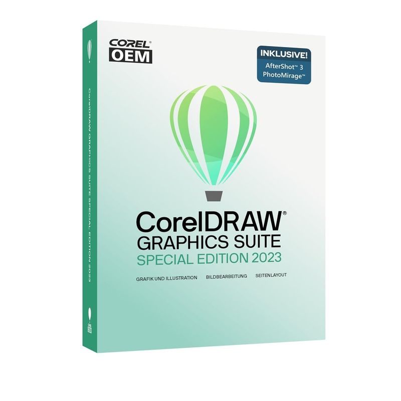 COREL CorelDRAW Graphics Suite Special Edition 2023 OEM inkl. AfterShot ...