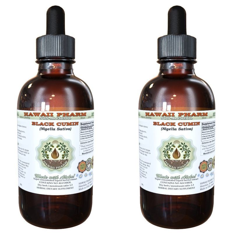 Black Cumin Alcohol-Free Liquid Extract, Black Cumin (Nigella Sativa ...