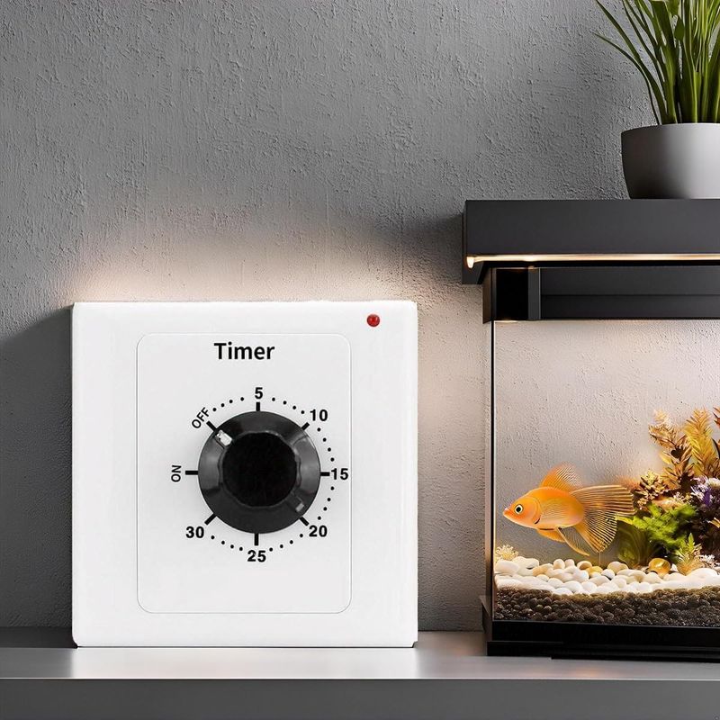 Switian AC 220V 15A 30 Min High Power Pump Mechanical Timer Time Switch ...