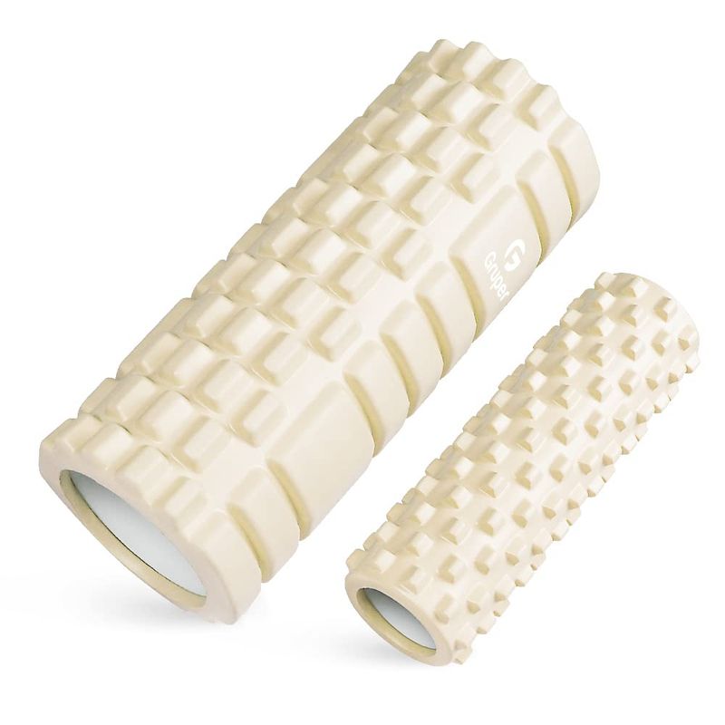 Gruper Foam Roller, Myofascial Release, Set of 2, Large and Small ...