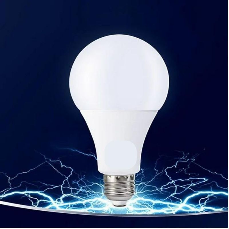 E27 Screw LED Light Bulb, 9W 2700K White Energy and Cost Saving Golf ...