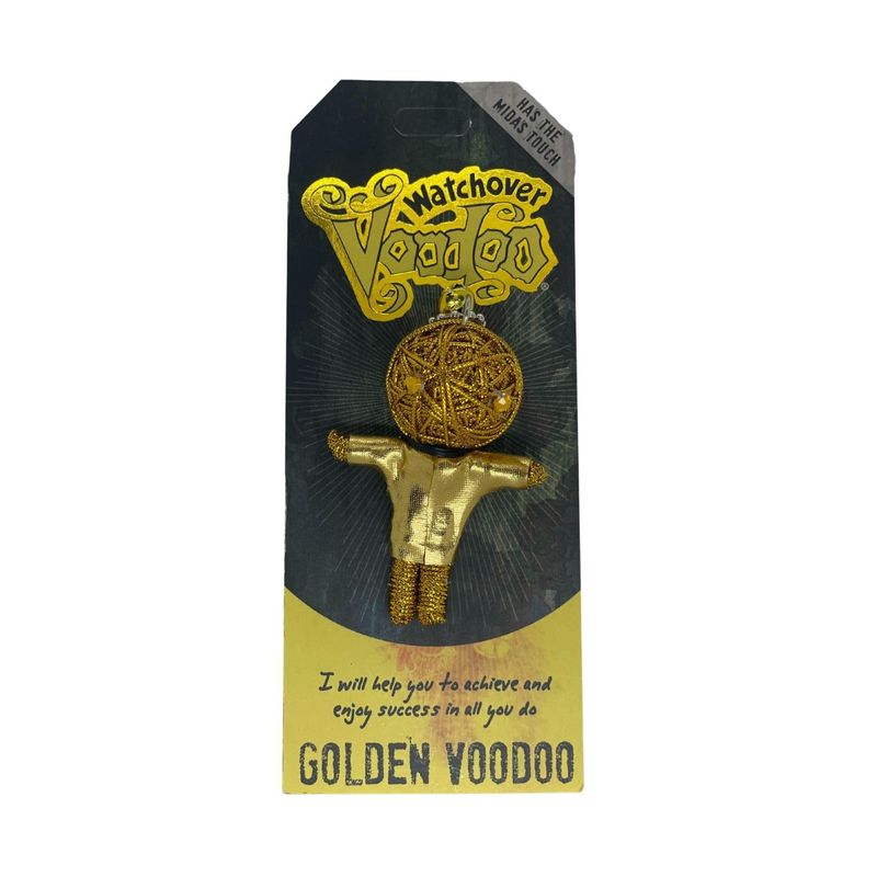 Watchover Voodoo 3-Inch Golden Voodoo Keychain - Handcrafted Gift to ...